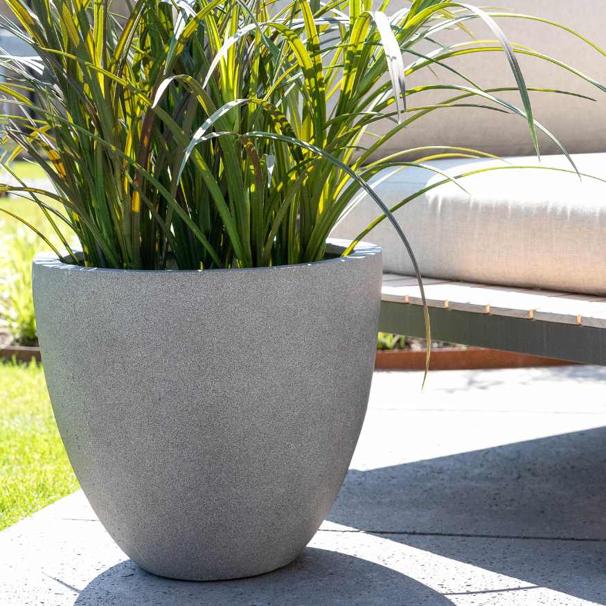 Pflanzkubel Betonoptik Outdoor