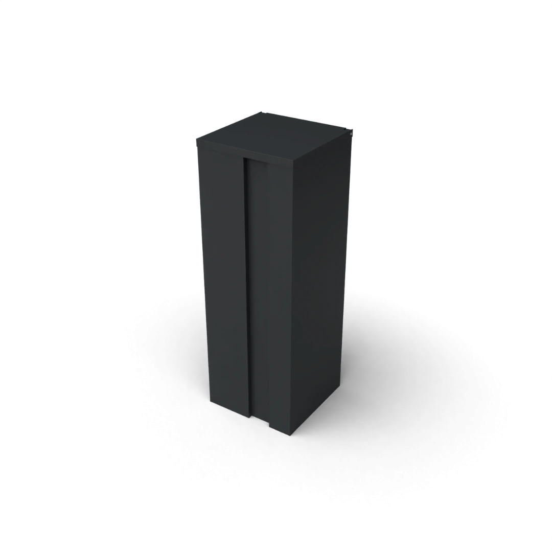 Standbriefkasten aus Stahl "LOGAN" | mit Paketeinwurf – OFIVO
